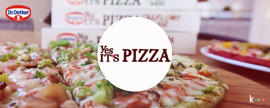 Sampling en tiendas para YES IT’S PIZZA - Kuvut