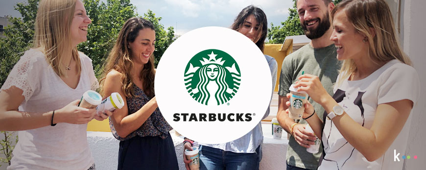 Shopping y On the go Sampling para Starbucks - Kuvut