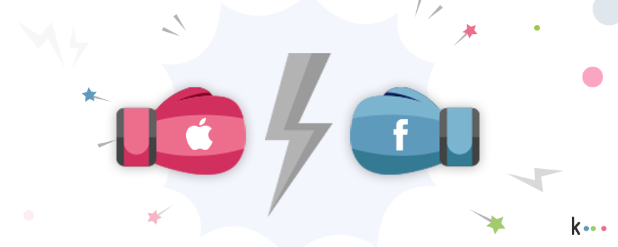 Apple vs Facebook: se calienta la relación entre estos dos gigantes - Kuvut
